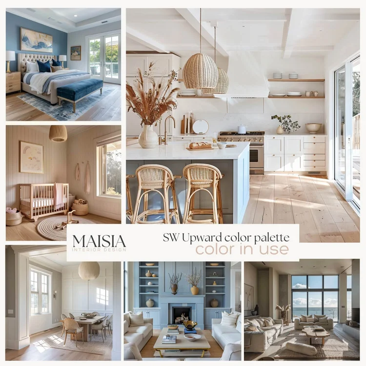 Sherwin Williams Transitional color scheme — · MAISIA INTERIOR DESIGN