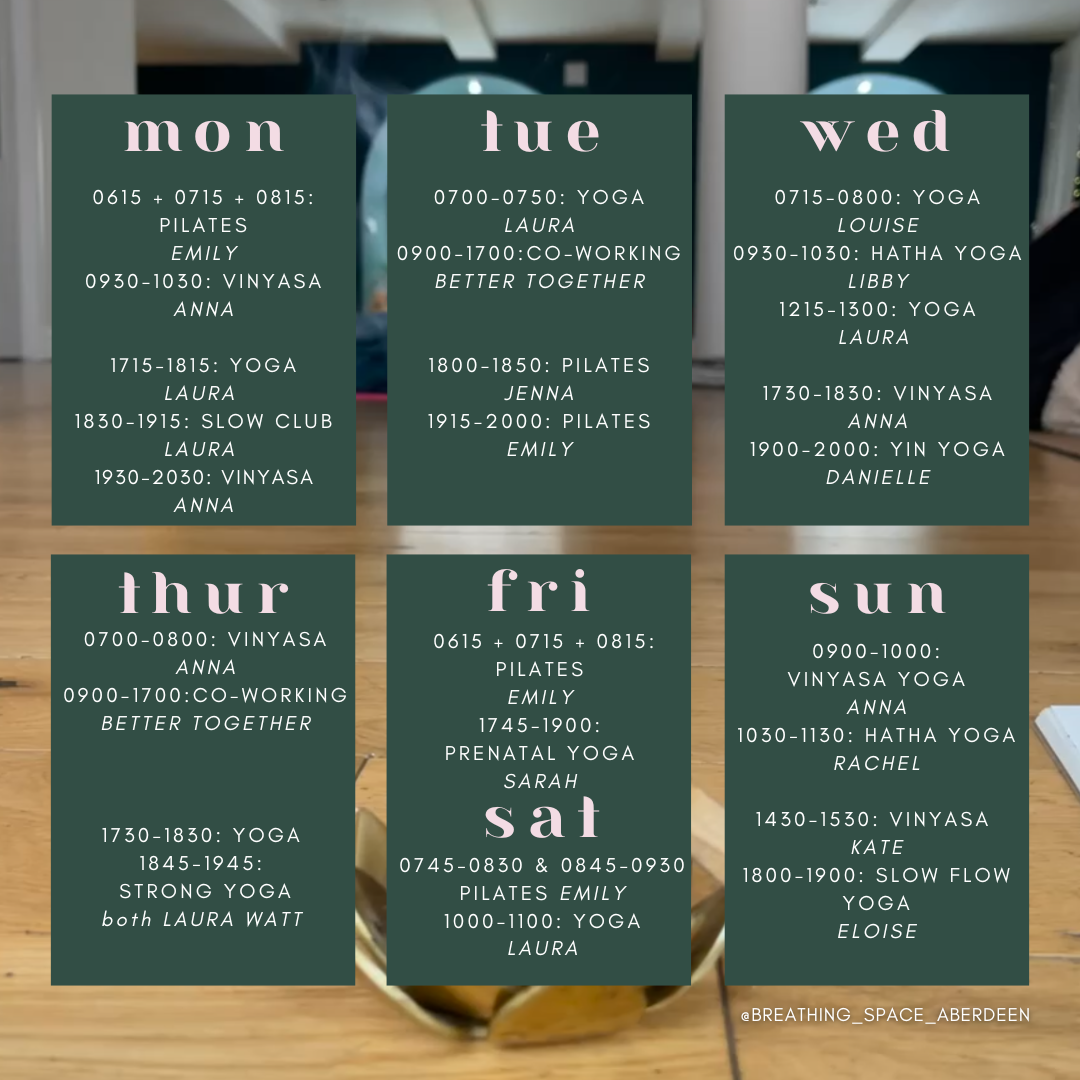 Aberdeen Wellness Studio — Breathing Space Studio