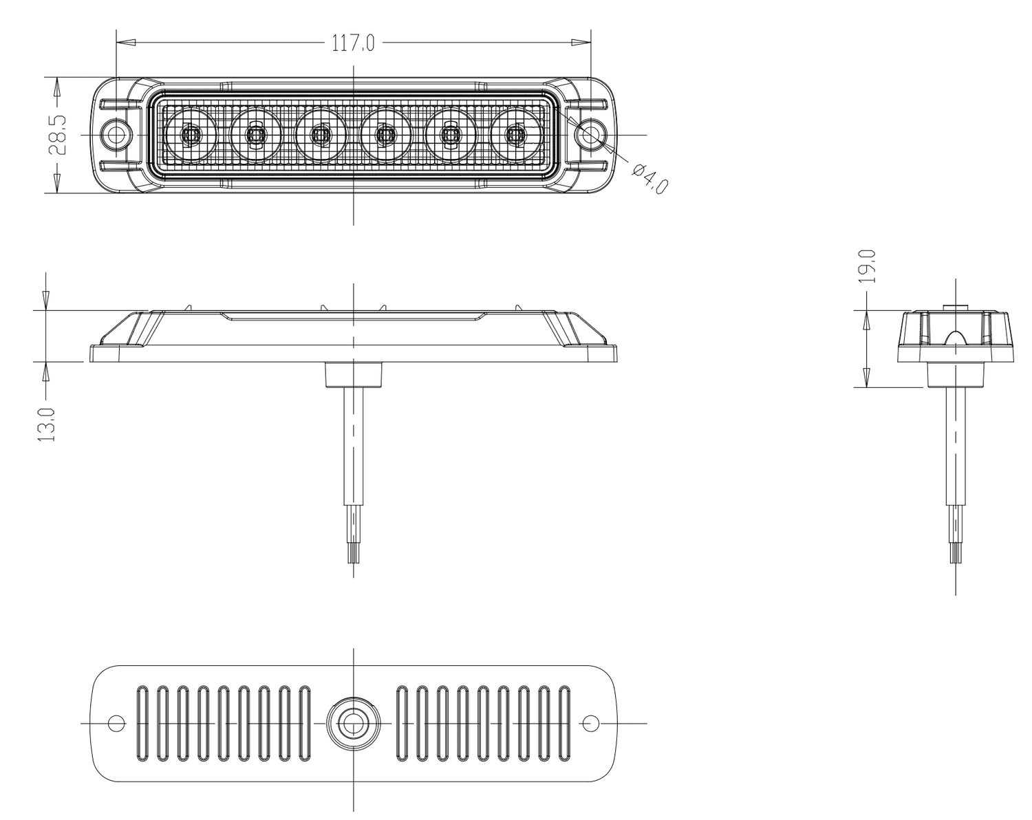 SVL-020203 LED Indicator Light | Sentinel Vehicle Lighting