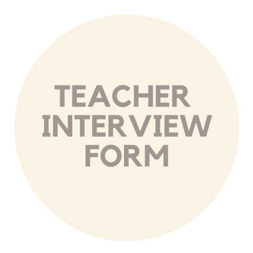 Teacher Interview Form — New School Consulting