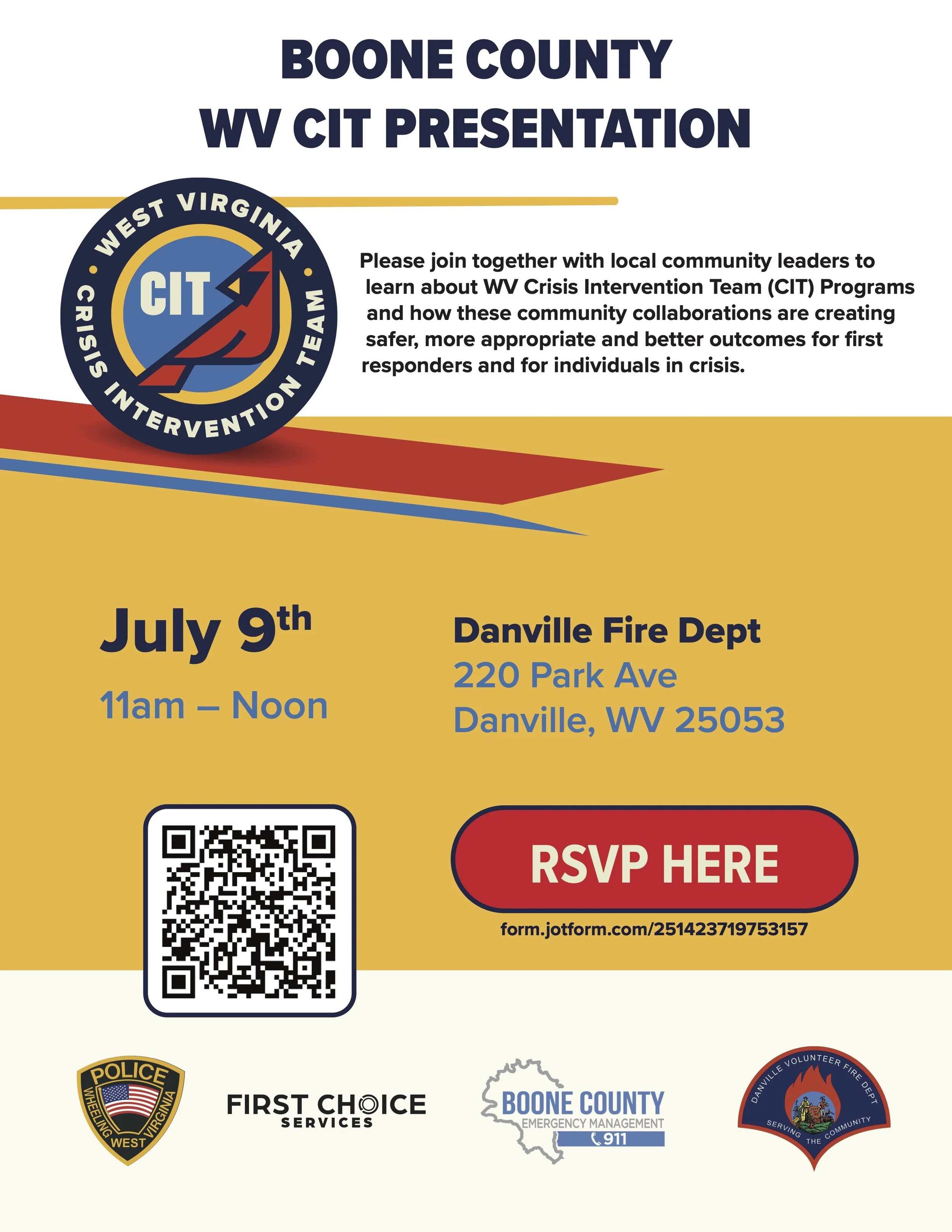 Boone County WV CIT Presentation — West Virginia Crisis Intervention Team