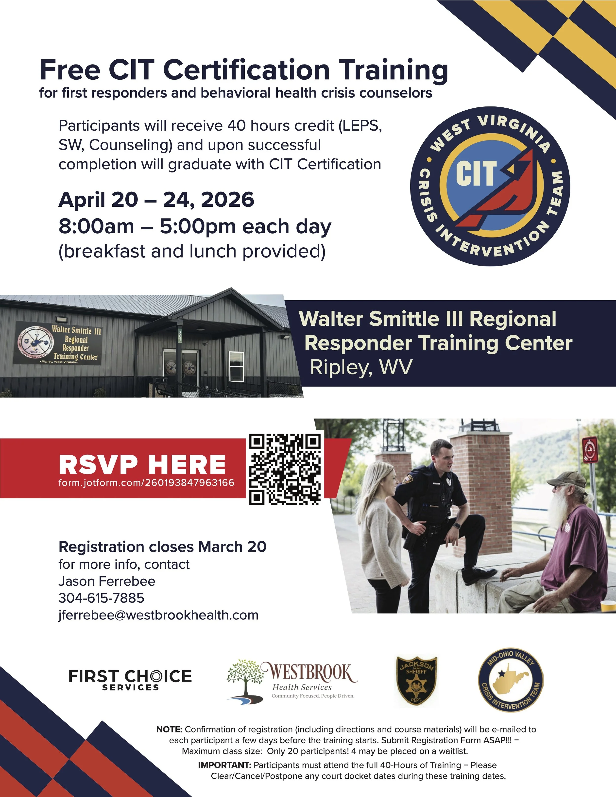 Upcoming Events — West Virginia Crisis Intervention Team
