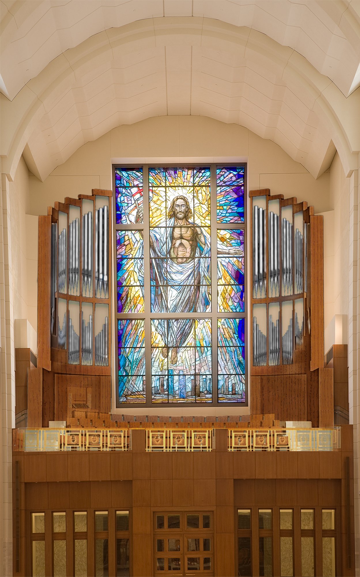 The Resurrection Window | Art in Architecture — Ziegler Cooper Architects