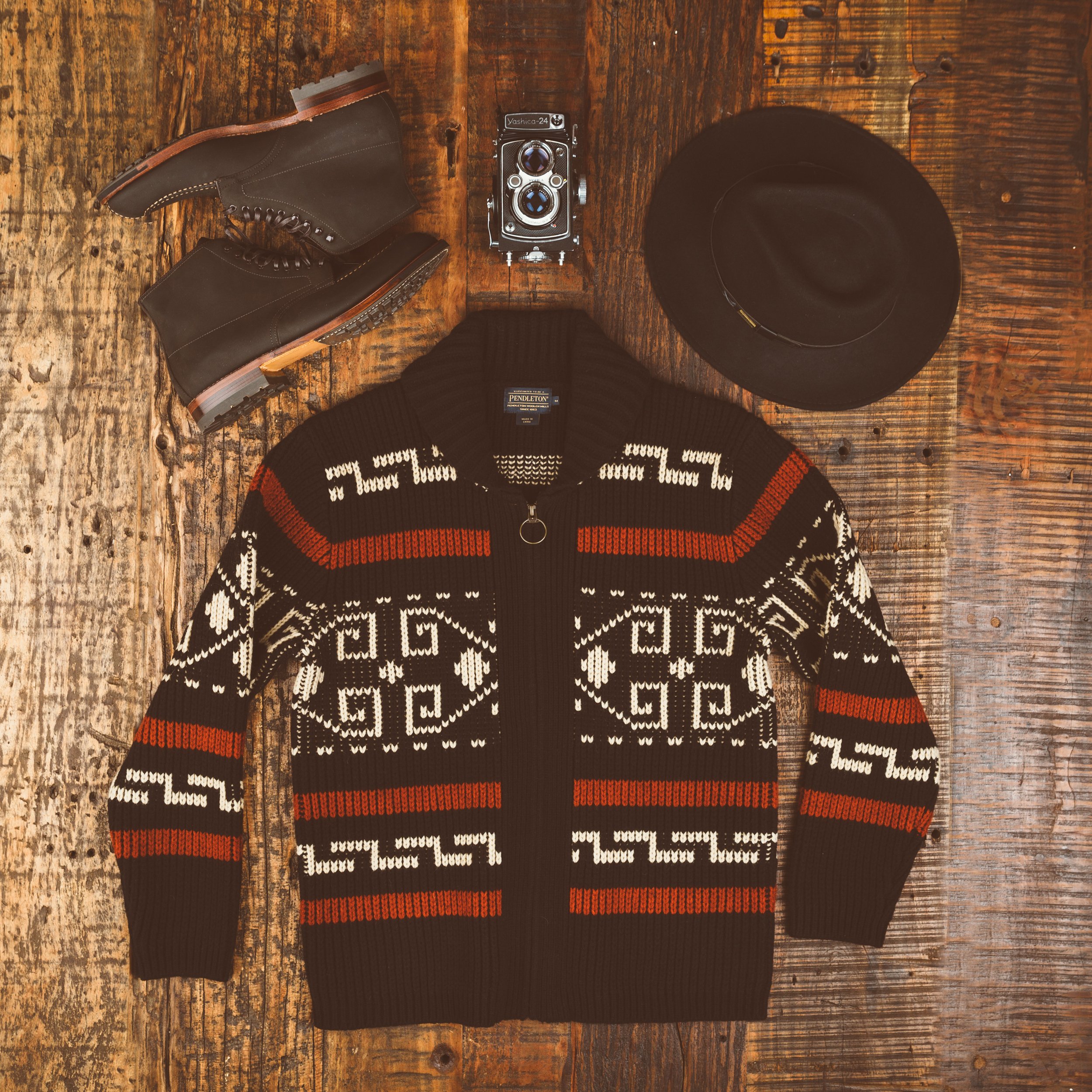 Product Photography for Pendleton Woolen Mills