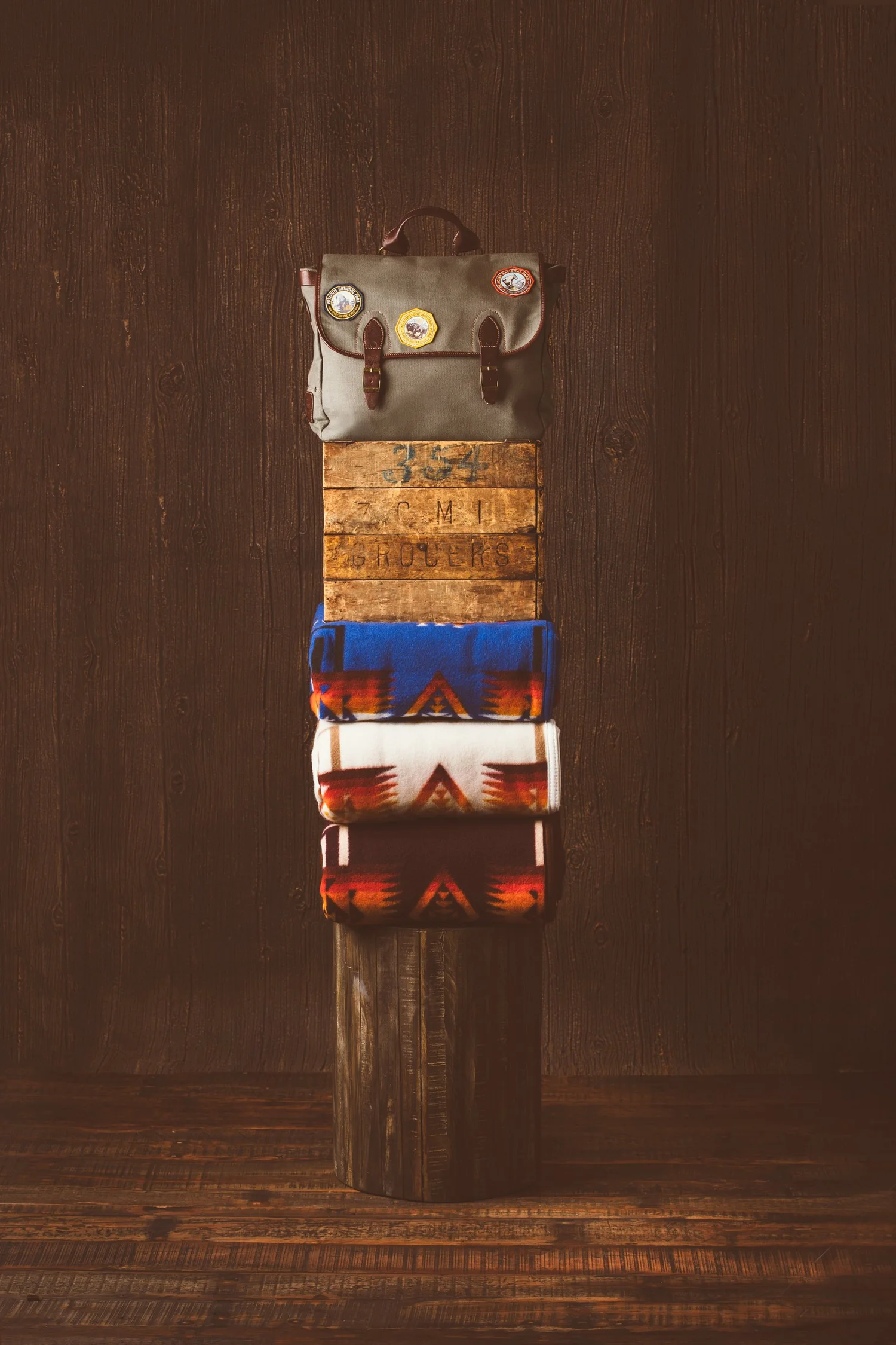 Product Photography for Pendleton Woolen Mills