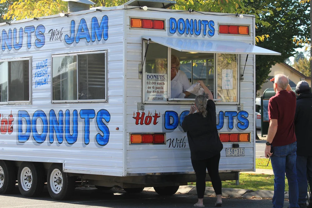 Devil's Donuts - Hot Jam Donuts