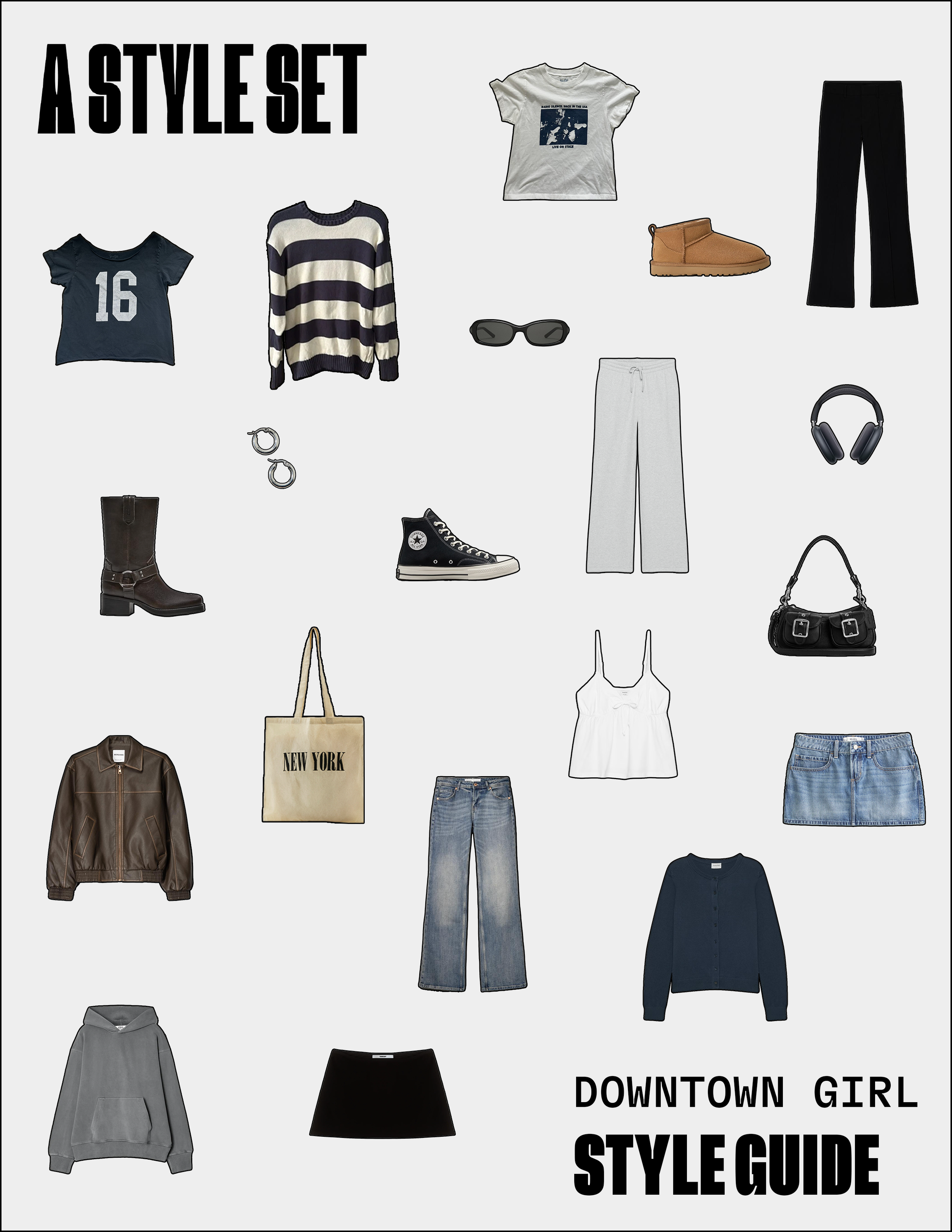 Downtown Girl Aesthetic Outfit Ideas And Wardrobe Essentials — A Style Set