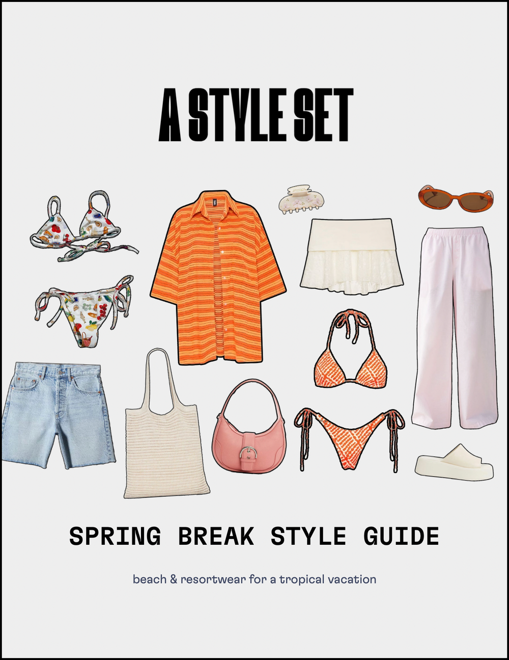 Spring Essentials — A Style Set