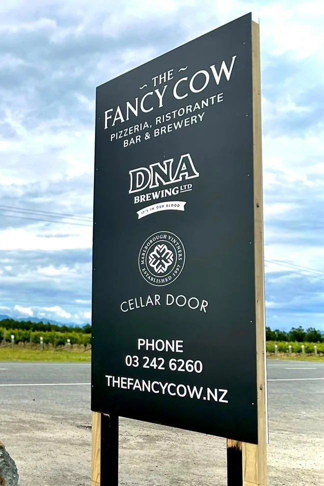The Fancy Cow Restaurant & Bar — Fresh Designs Branding Specialist