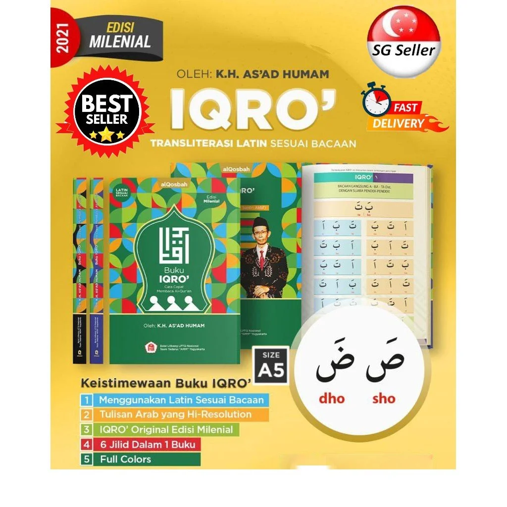 Aktiviti Kreatif Iqra' Set 1 — muslimediabooks.com Singapore Online ...