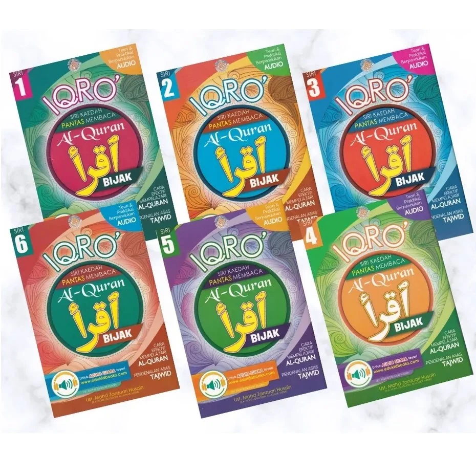 Buku Teks Iqra' jilid1-6 (Pendidikan Khas) B5 size — muslimediabooks ...