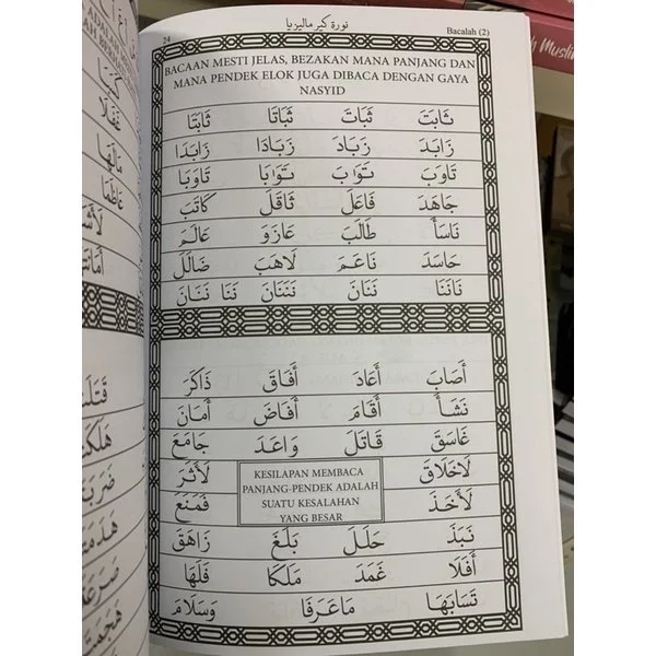 BUKU IQRO CARA CEPAT BELAJAR MEMBACA AL QURAN (Iqra Hitam) (KH As’ad ...