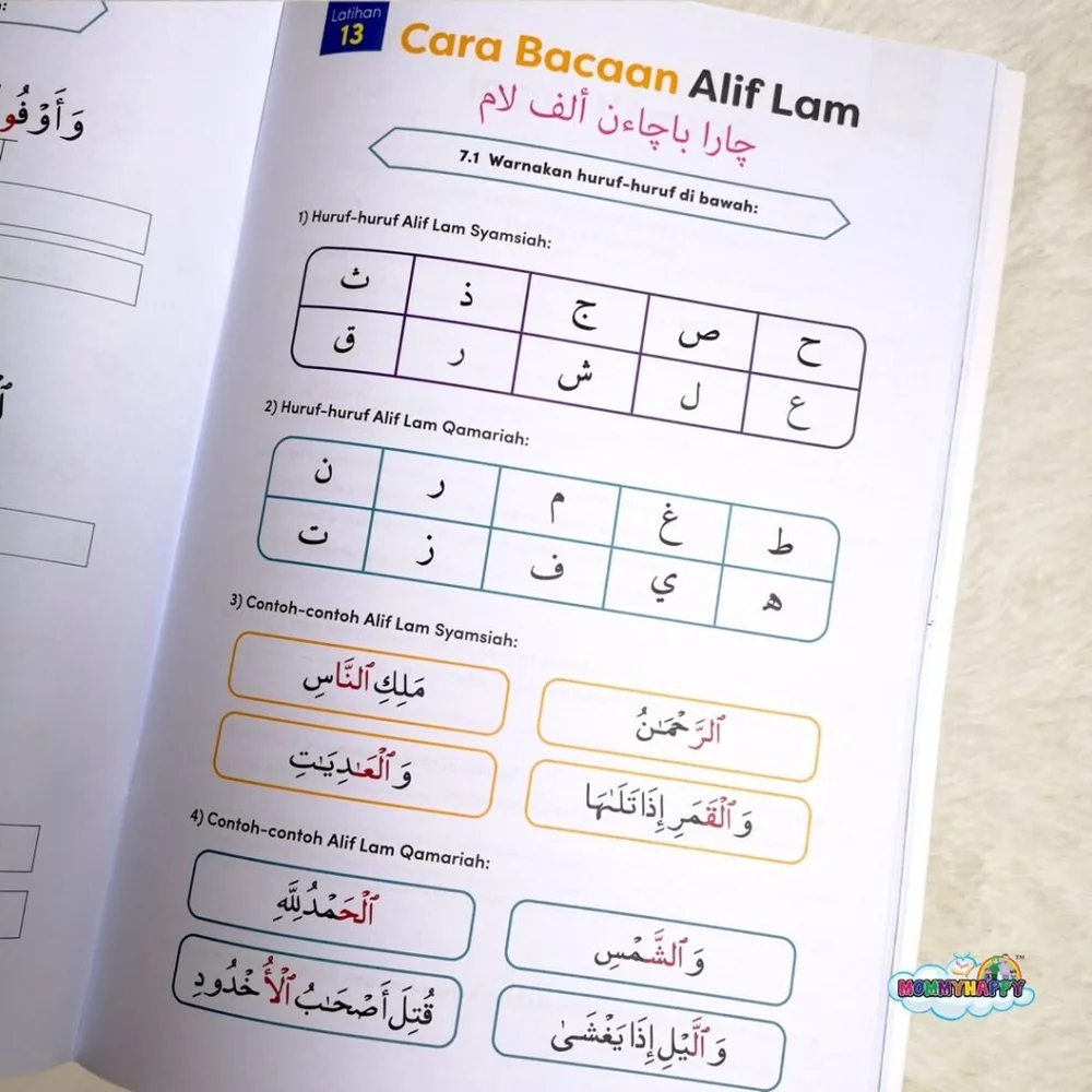 Panduan Belajar Tajwid Cara Mudah & Berkesan Buku 1 & 2 Edisi Lengkap ...