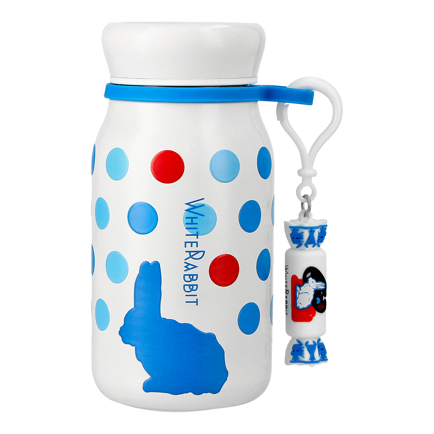 White Rabbit Tumbler with Candy Keychain — White Rabbit