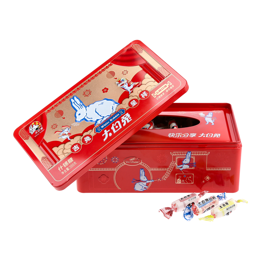 White Rabbit Candy Tin