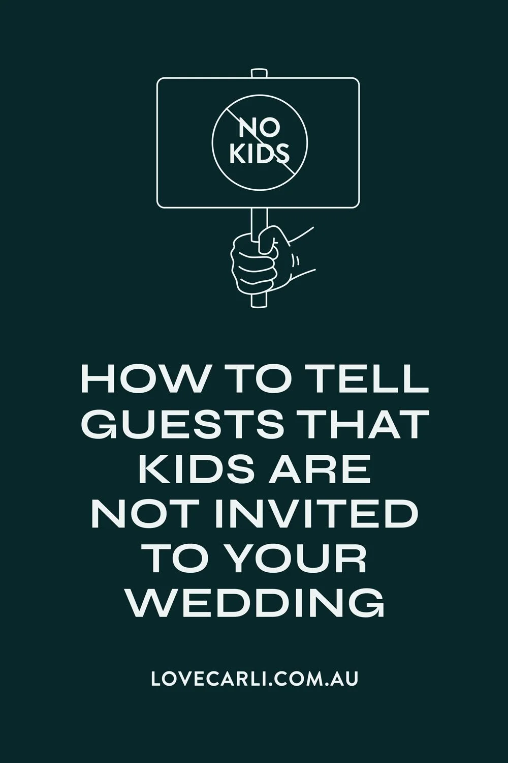 How to say no kids at a wedding 60 photos - Astyledwedding.com