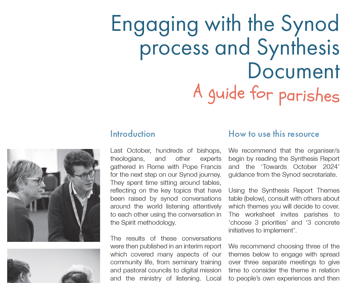 Our Resources — School for Synodality