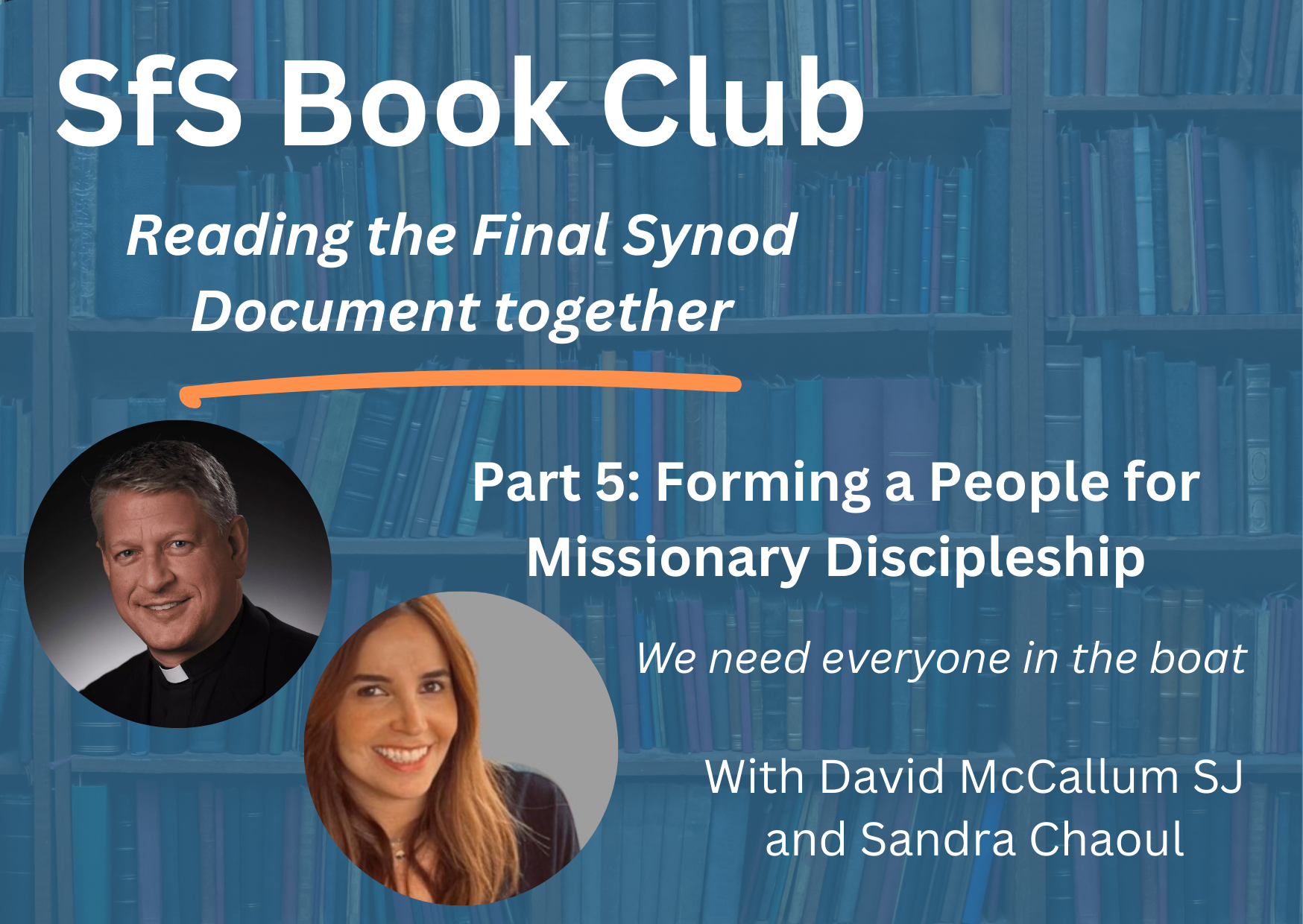 Book Club - Reading the Final Synod Document — School for Synodality