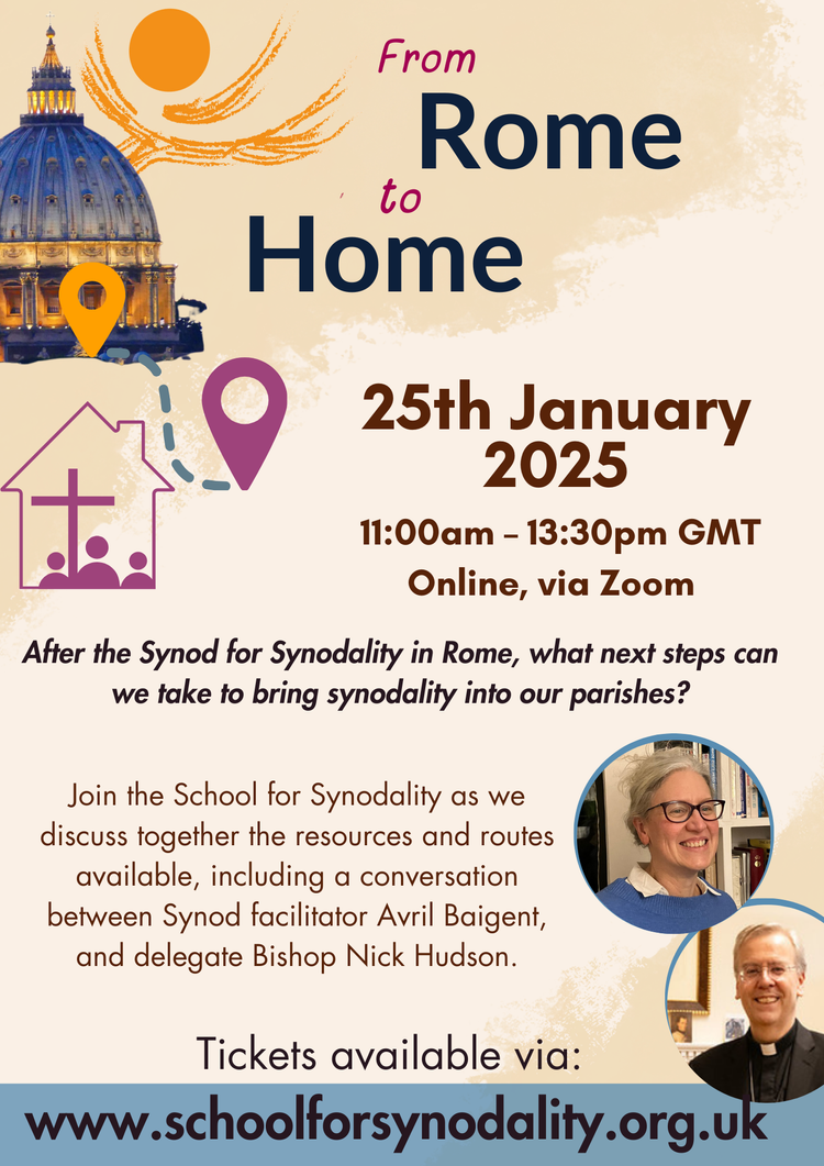 From Rome to Home: Next Steps for Synodality in Our Parishes — School ...