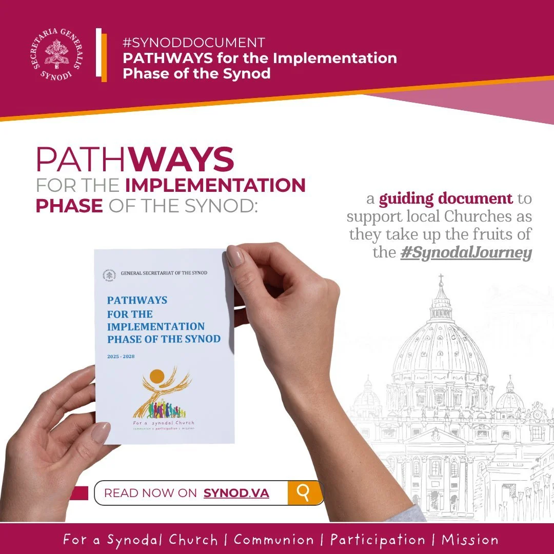 ‘Pathways’ - new Synodality Implementation Document — School for Synodality