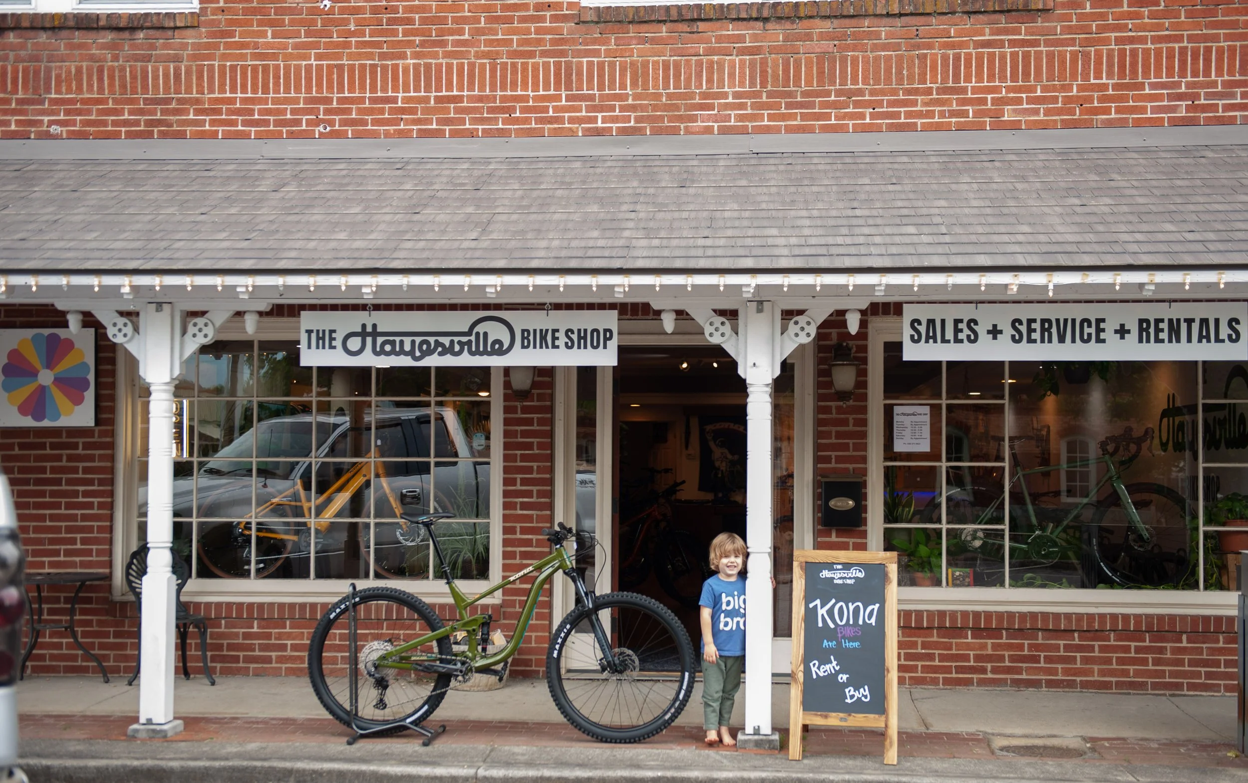 The Hayesville Bike Shop