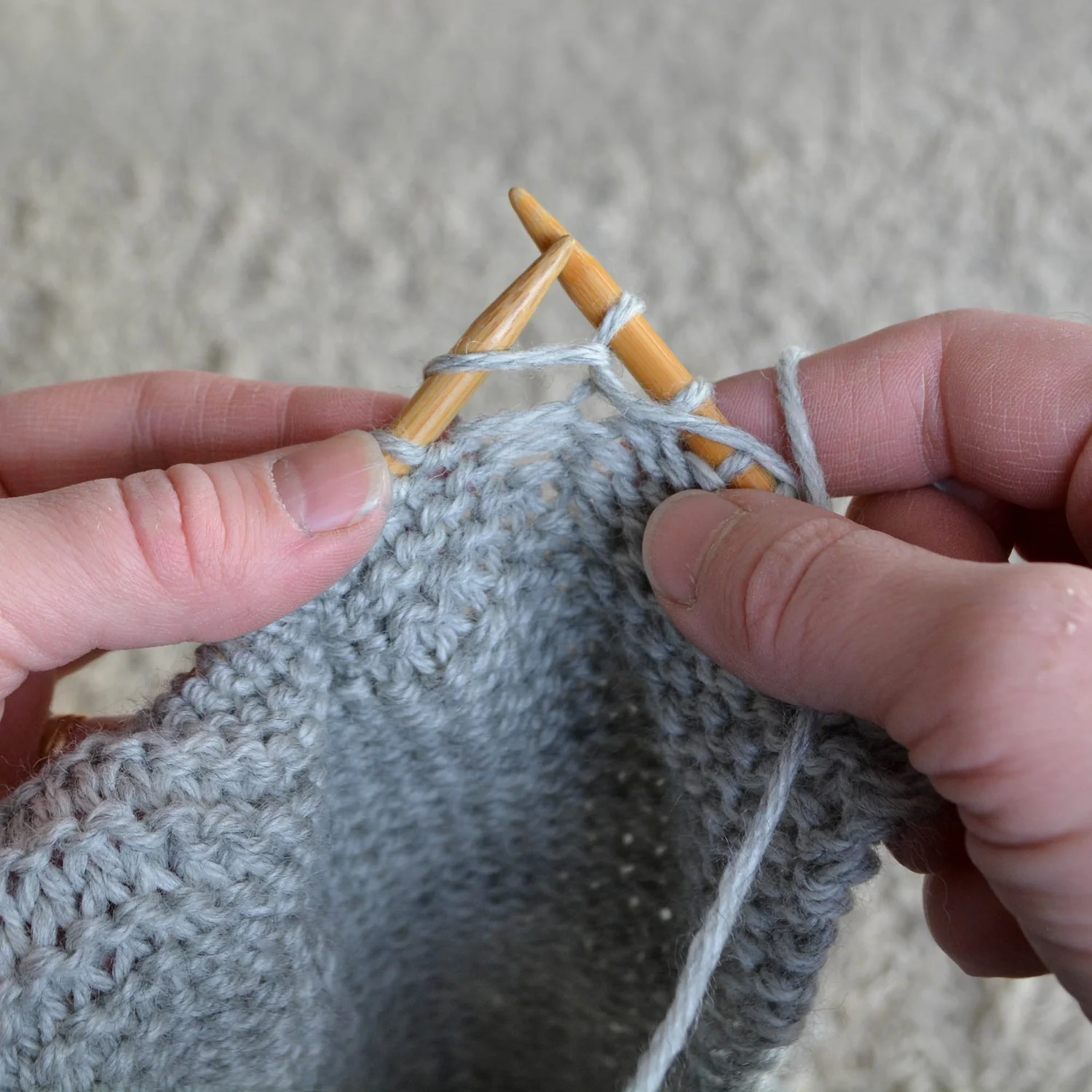 How to do the Purl Stitch — My Secret Wish Knitting