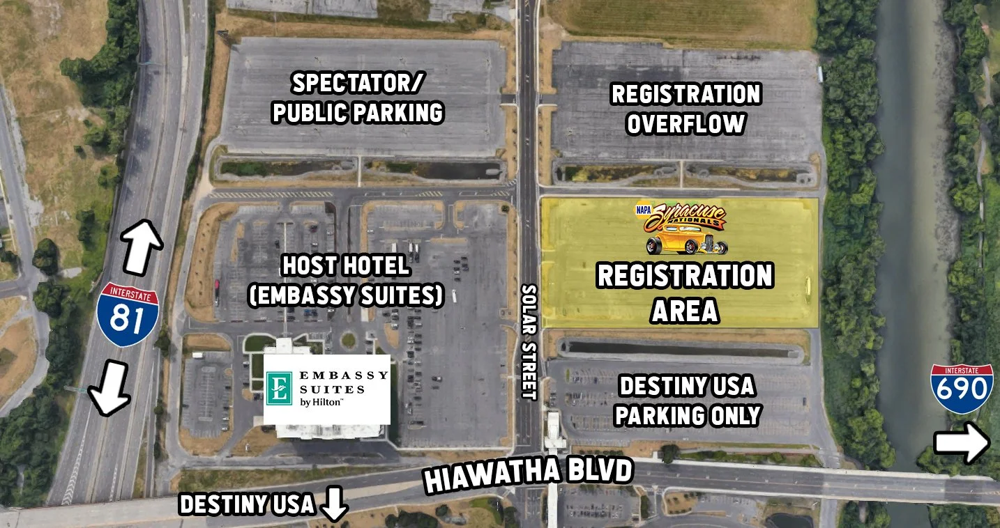 FAQ & Maps — Syracuse Nationals