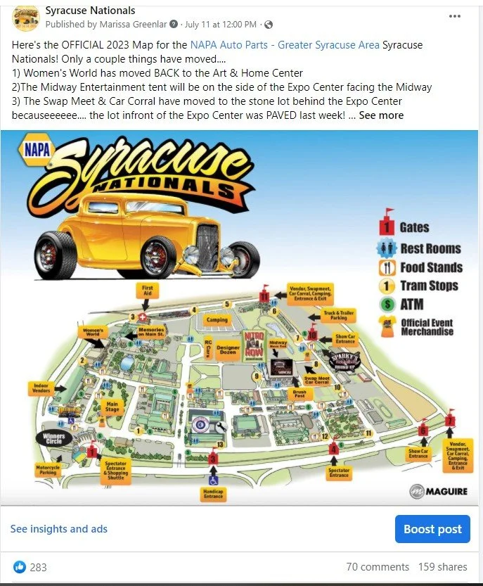 Syracuse Nationals 2023 Host Hotel