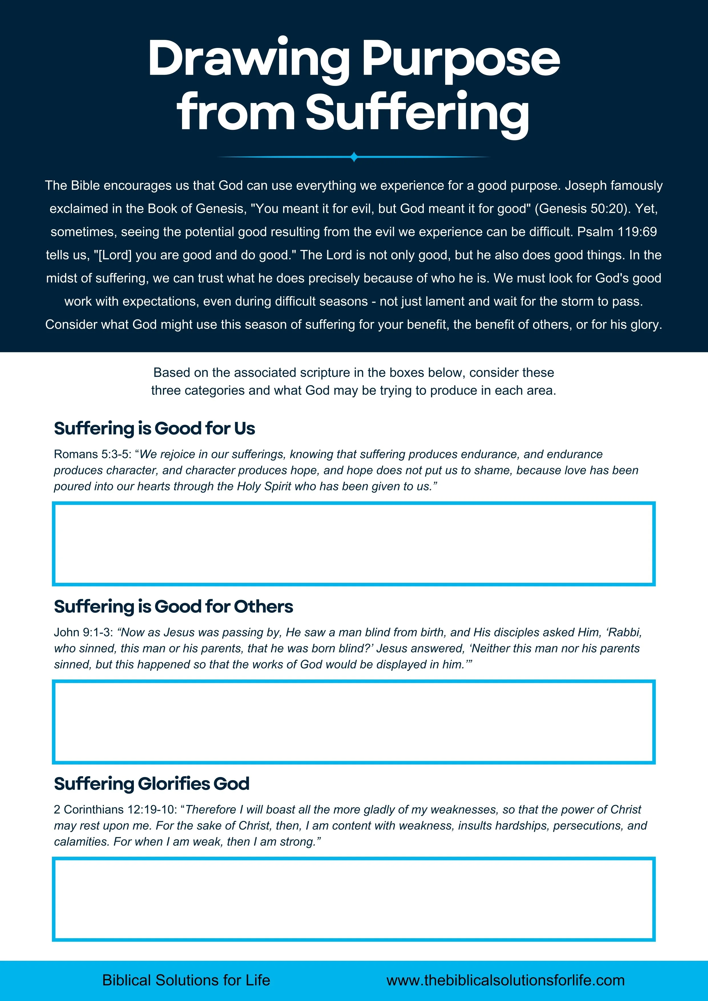 Biblical Solutions for Life