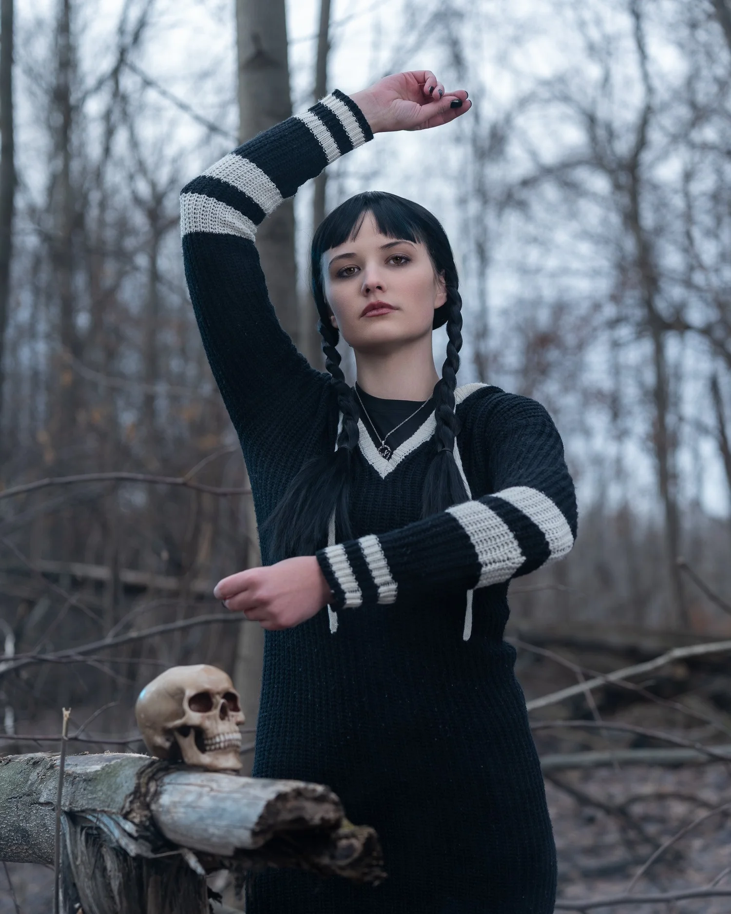Wednesday Addams Lookalike for Corporate Events & Promotions