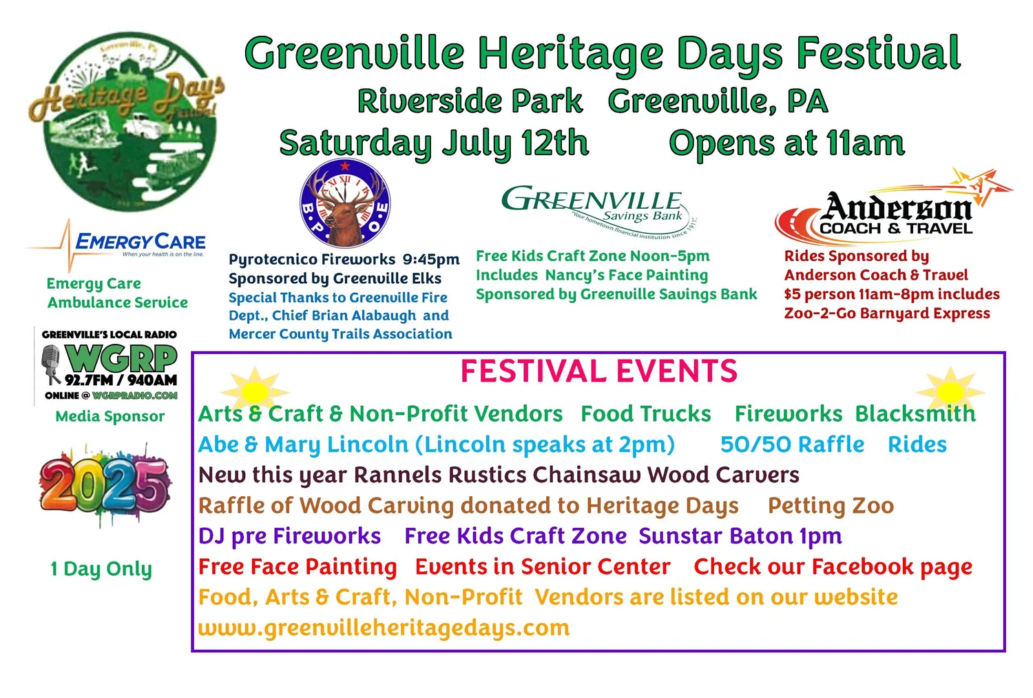 Community Events Calendar — Greenville Area Chamber of Commerce