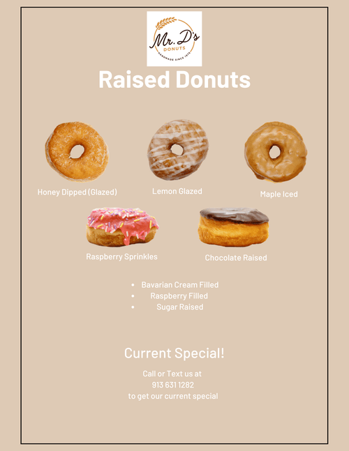 Menu and Services — Mr. D's