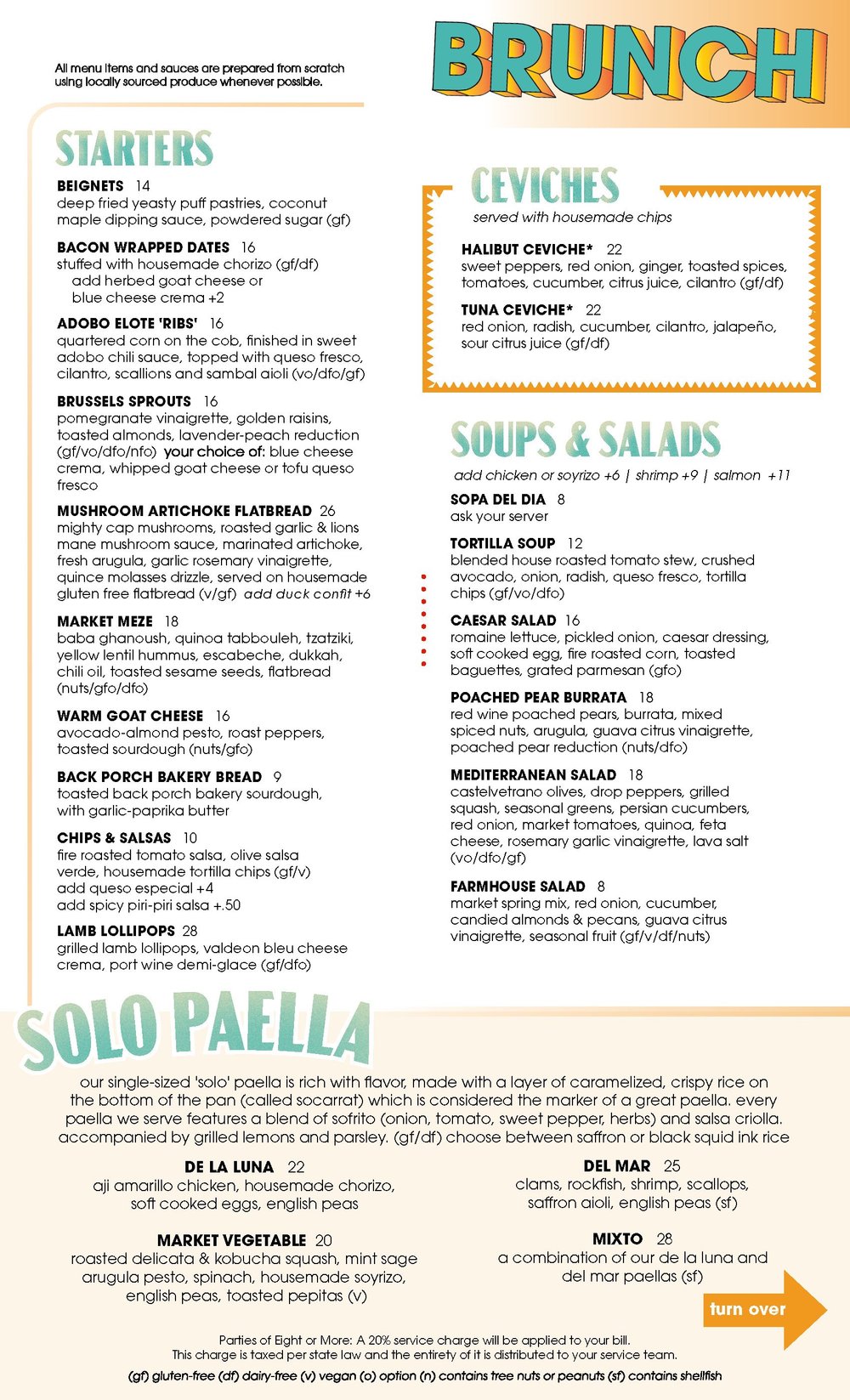 Brunch — Luna Red Restaurant & Bar