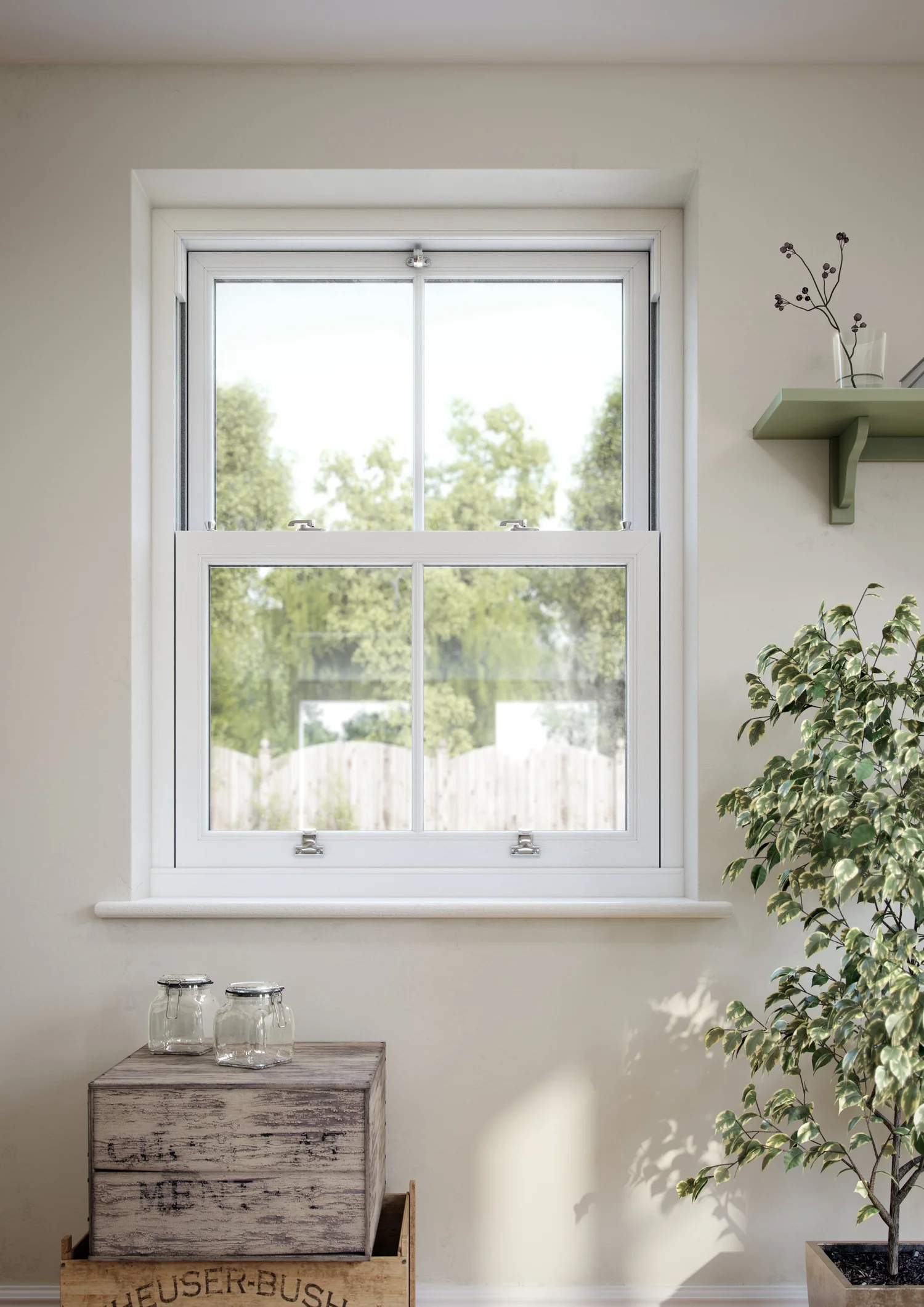 Legacy uPVC Sliding Sash Windows | Authentic Timber-Look Sashes | uPVC Sliding Sash Windows Online