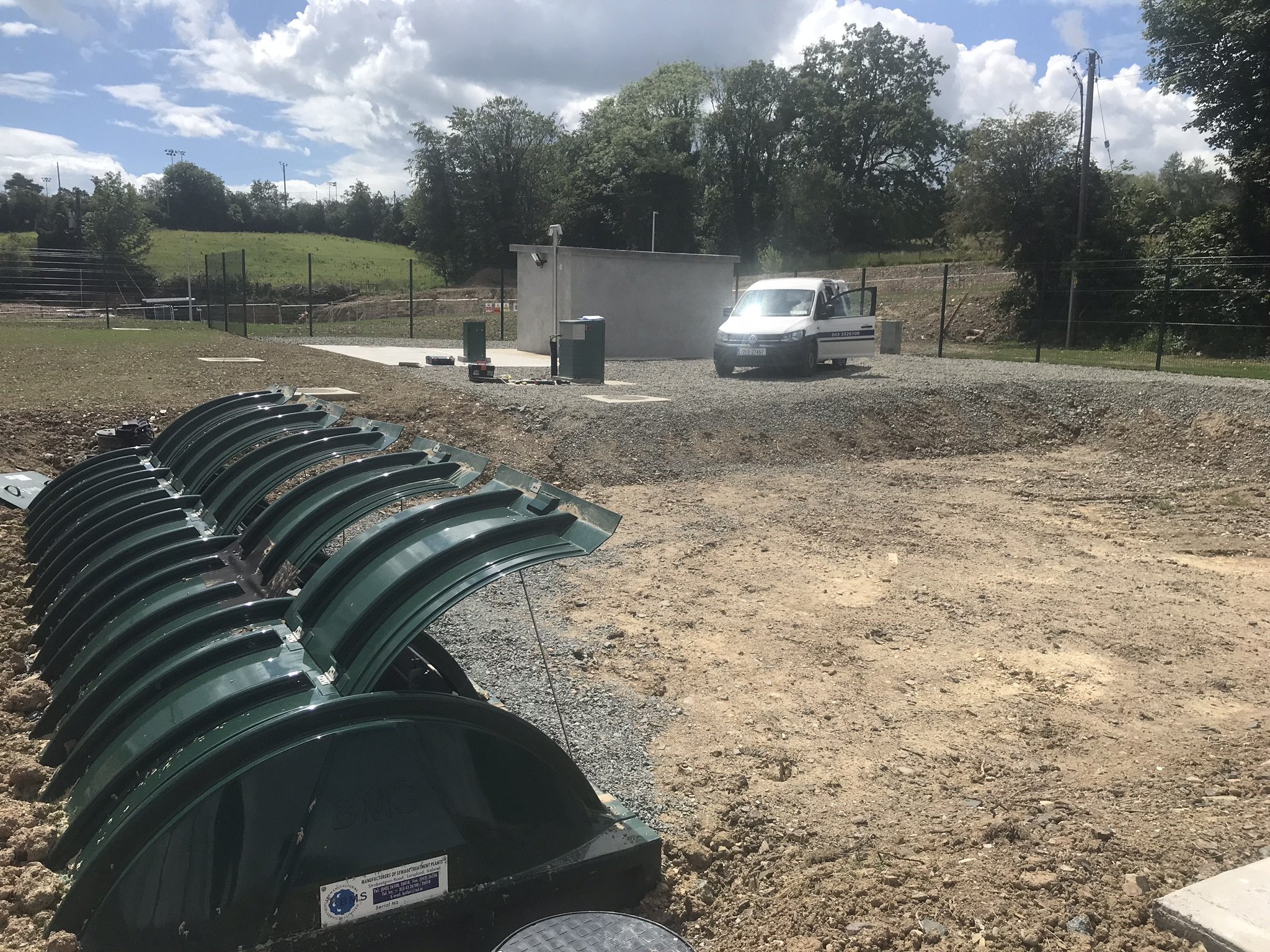 Temporary Sewage Treatment System for Housing Estate - BMS Blivet ...