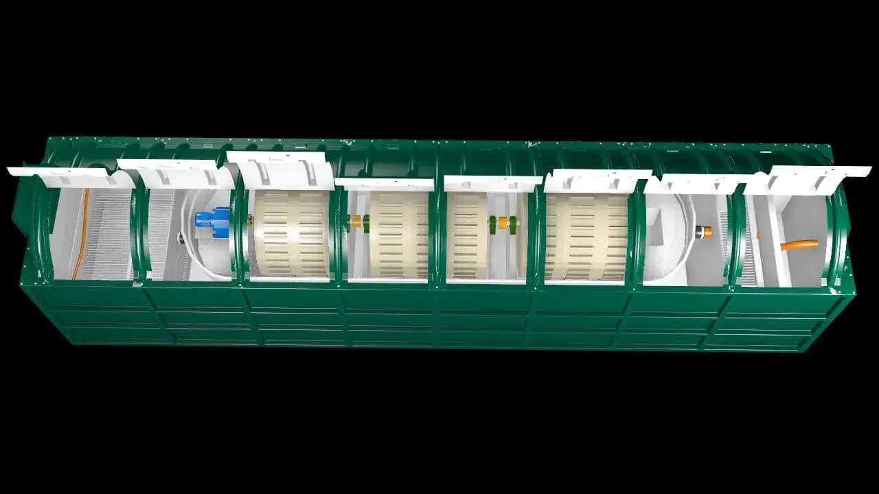 Temporary Sewage Treatment System for Housing Estate - BMS Blivet Package Sewage Treatment ...