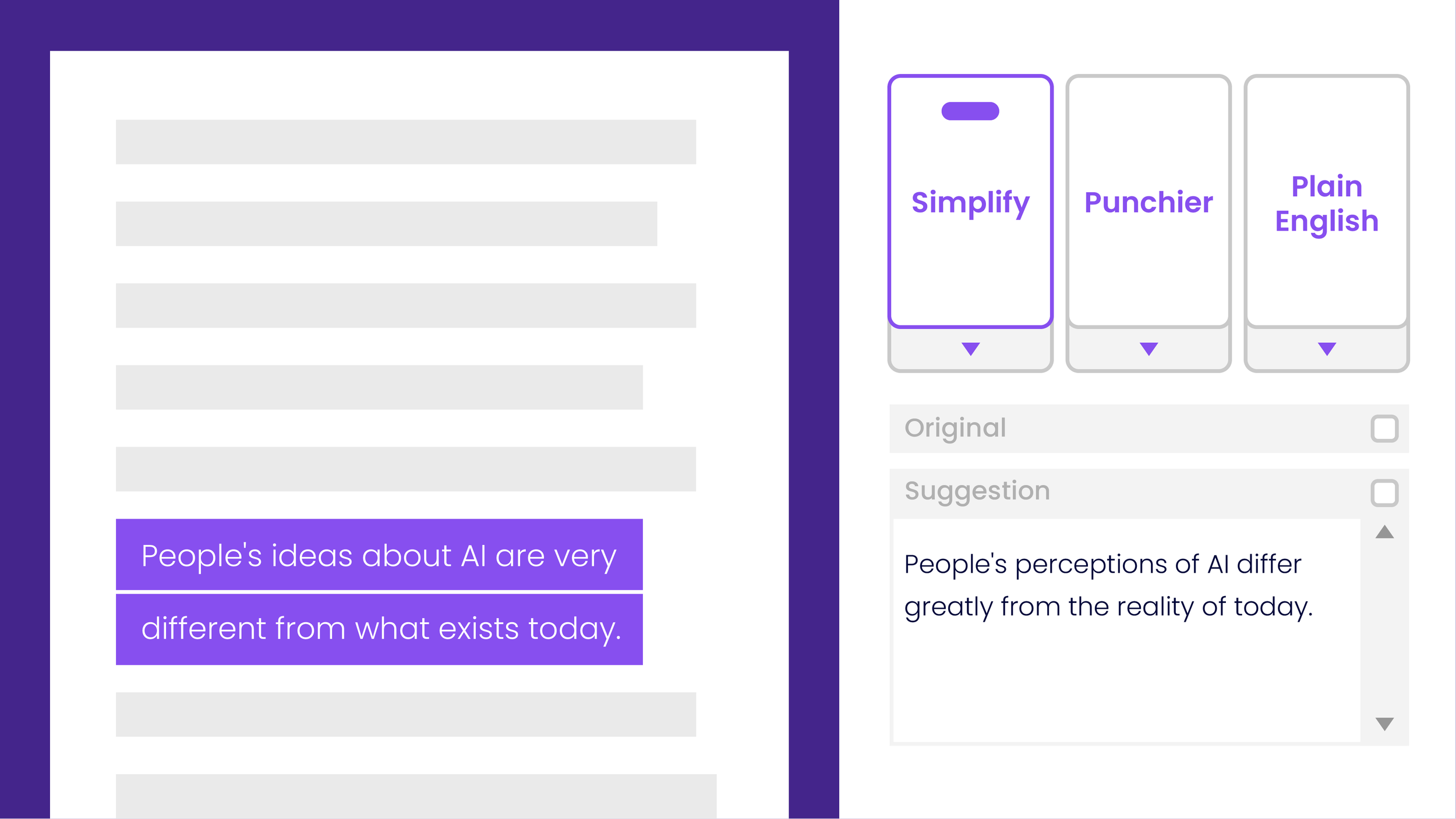 Draftsmith | Improve your draft with AI