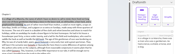 Can I Run Draftsmith on Paragraphs, Even Pages? | Blog | Draftsmith