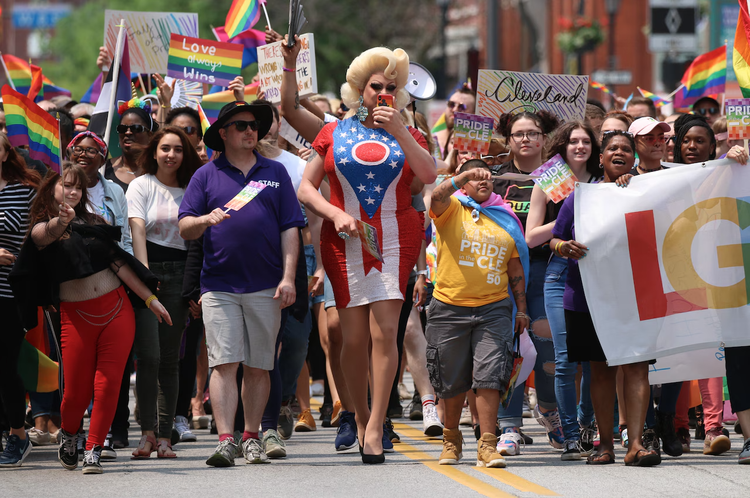 Pride in the CLE — Downtown Cleveland