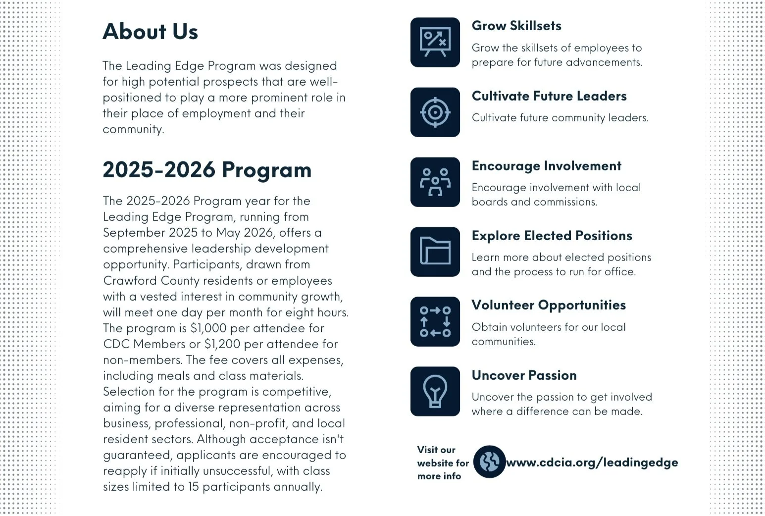 Leading EDGE — cdcia.org