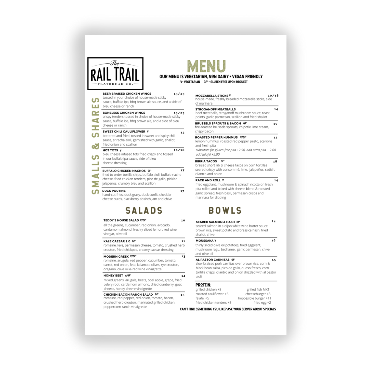 Rail Trail Flatbread Company