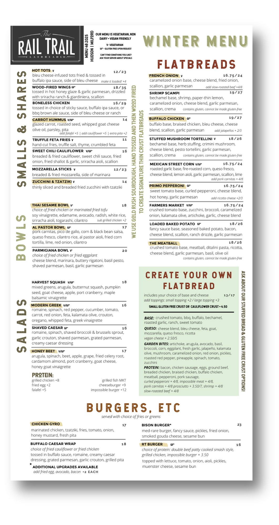 Rail Trail Flatbread Company