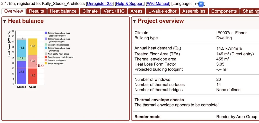 Building a Passive House Part 2 - Passive House Software