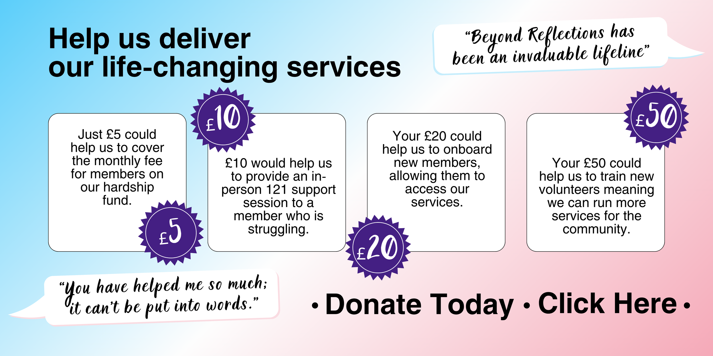 Contact | Get in Touch – Join Our Supportive Community — Beyond Reflections