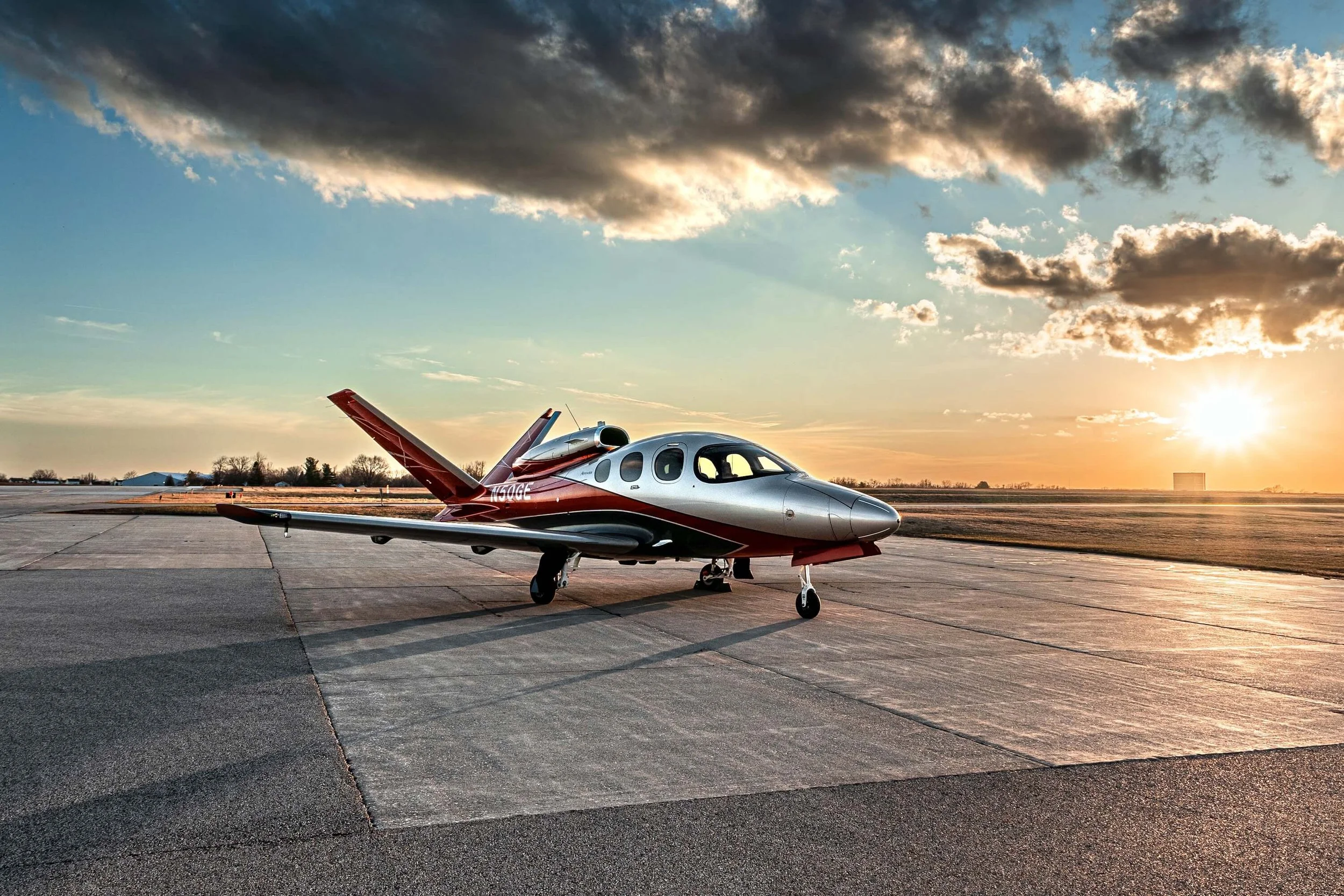 2021 Cirrus SF50 Vision Jet G2+ Arrivée