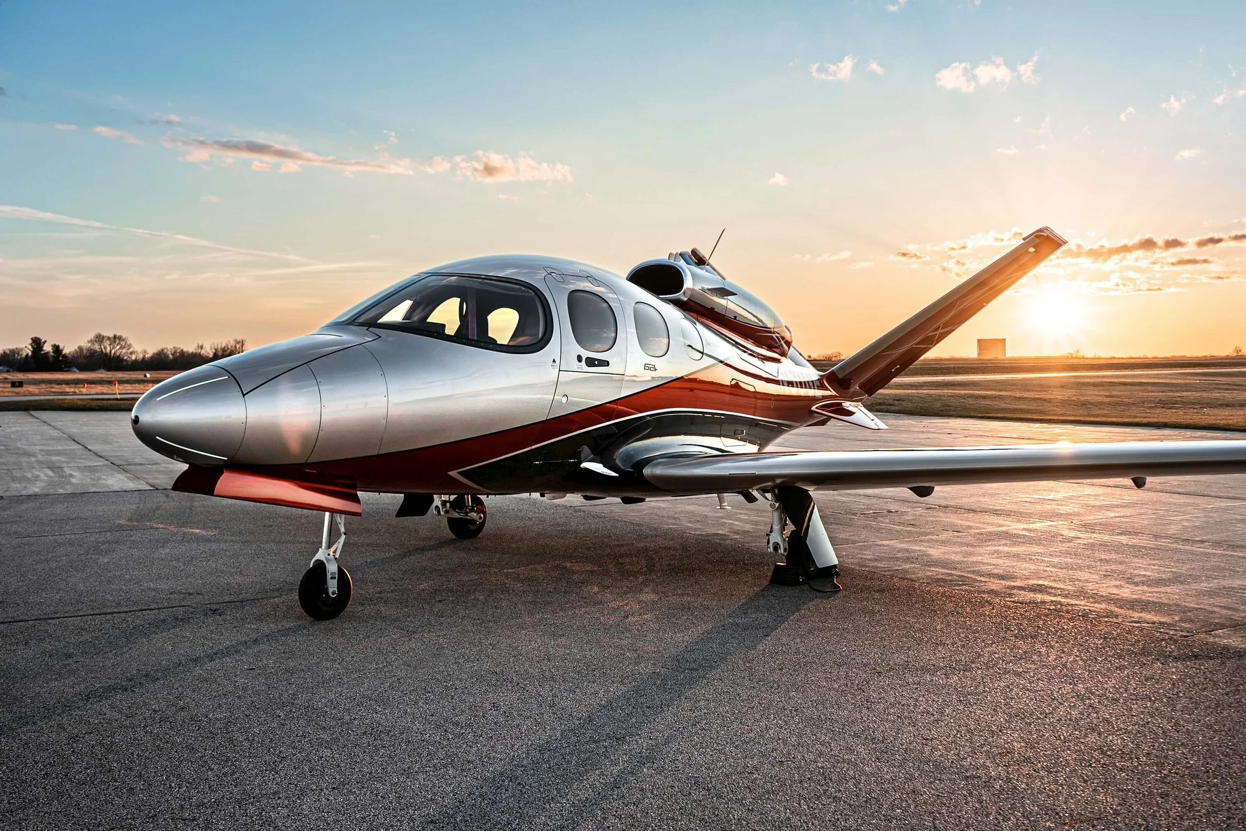 2021 Cirrus SF50 Vision Jet G2+ Arrivée