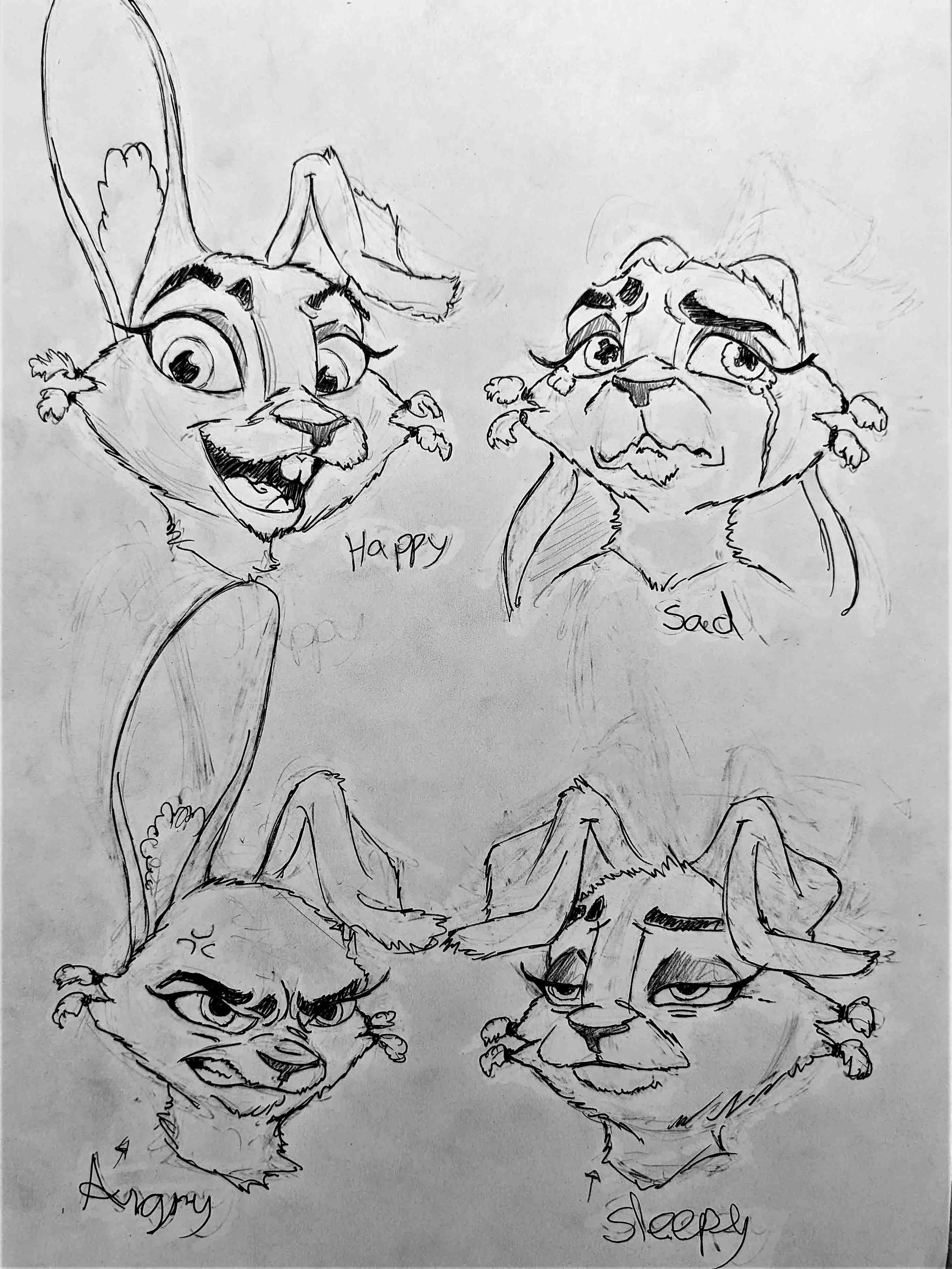 Necromancer Bunny Girl — Travis Sketches