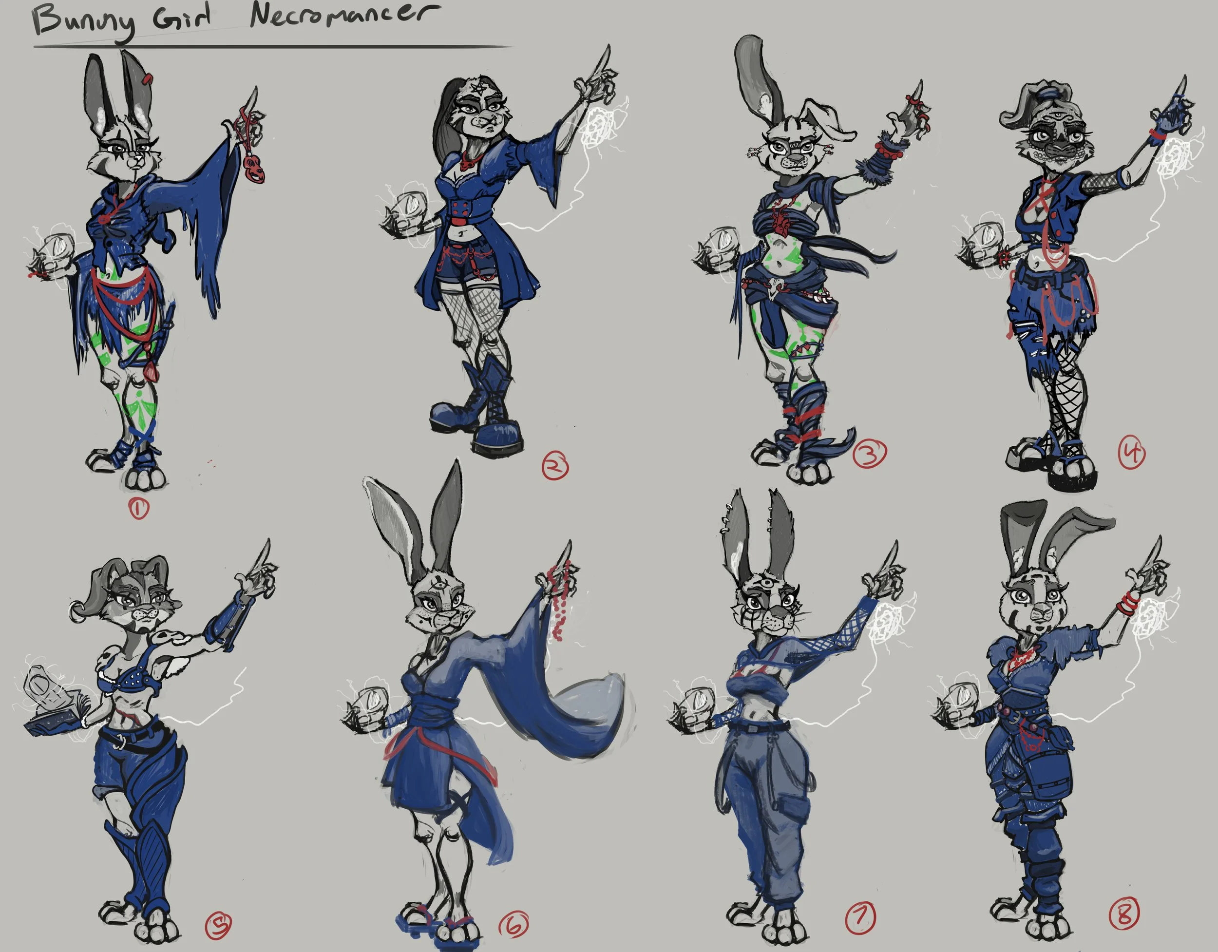 Necromancer Bunny Girl — Travis Clarke