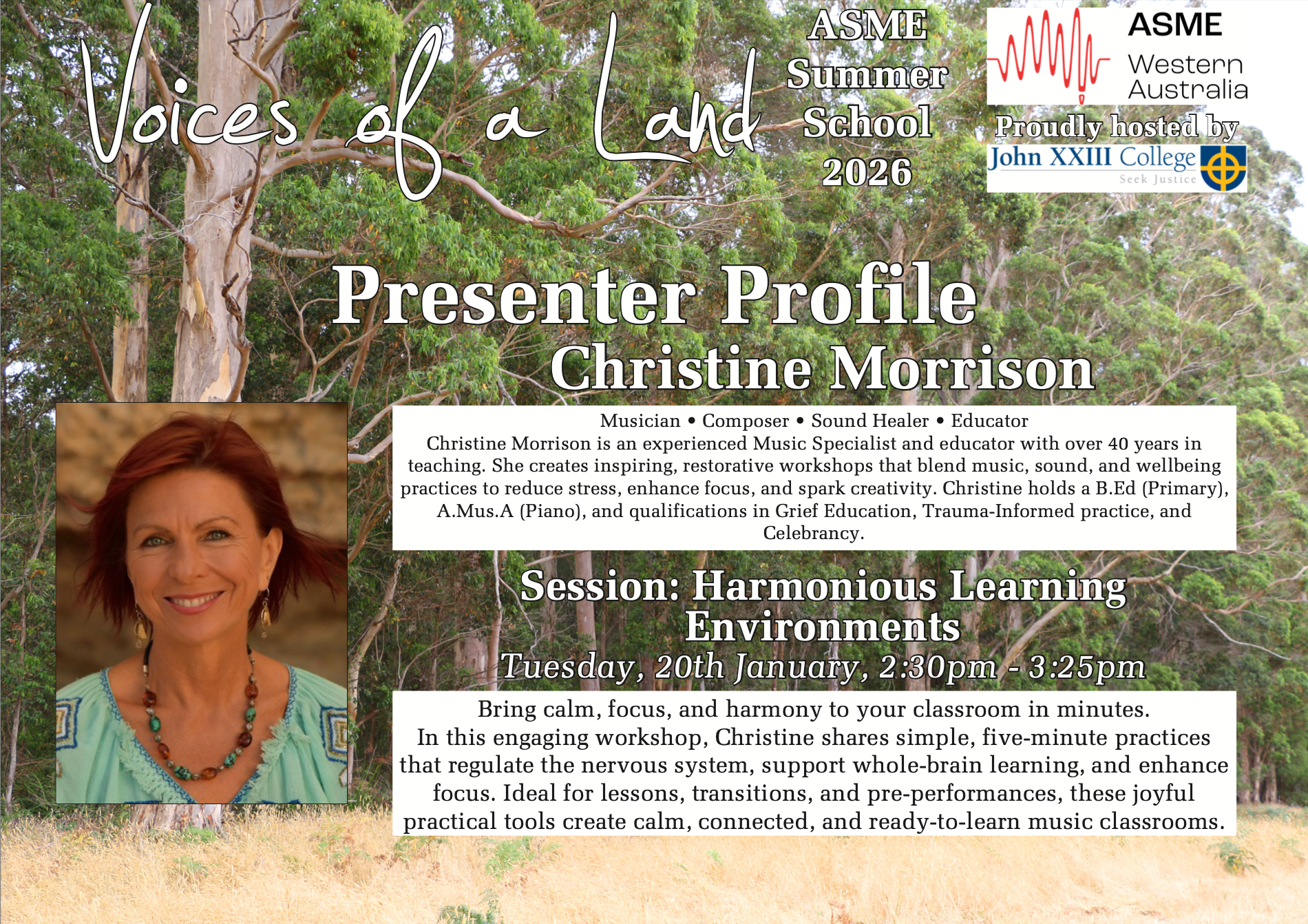 Events — Christine Morrison