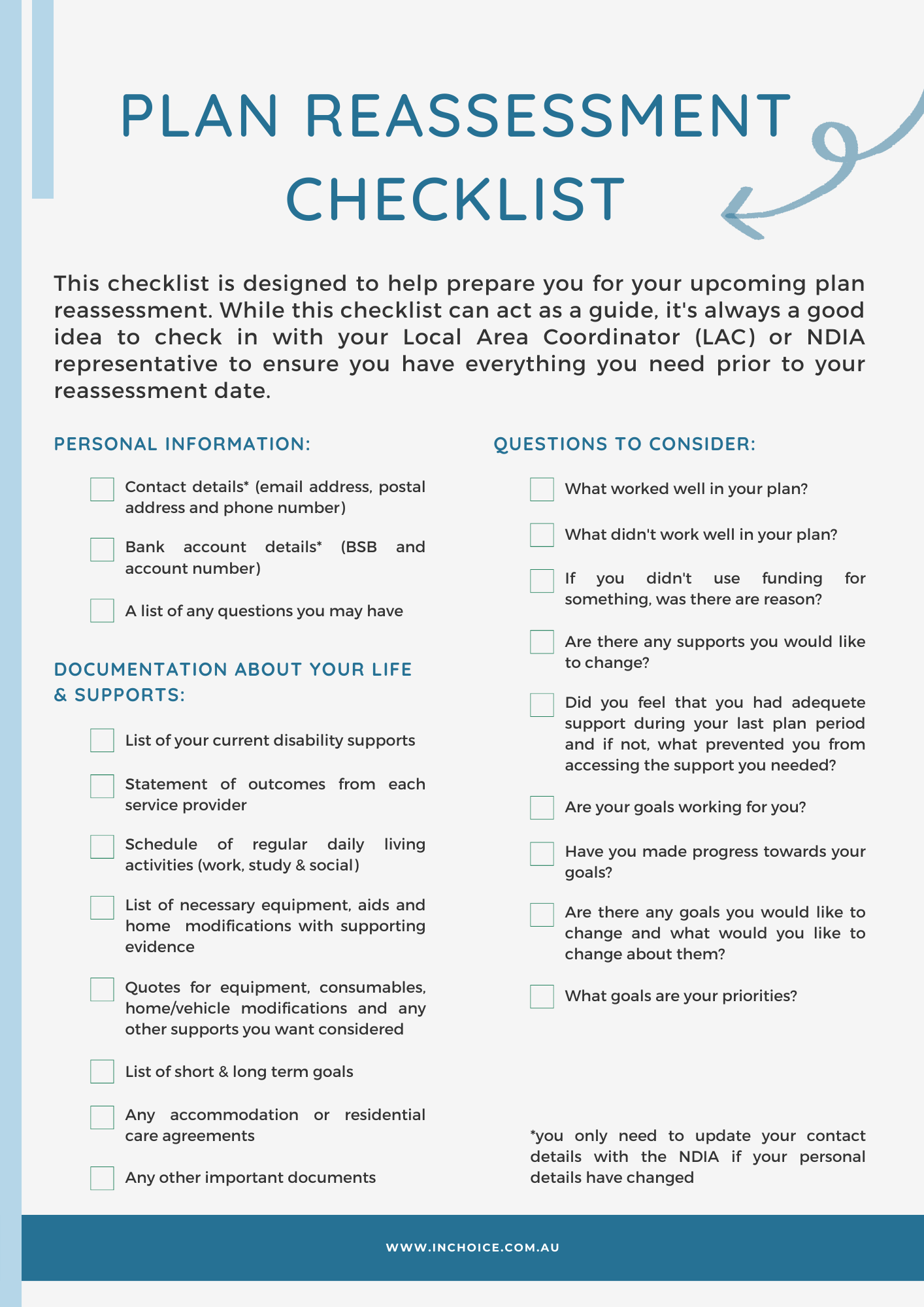 Resources — In Choice Plan Management